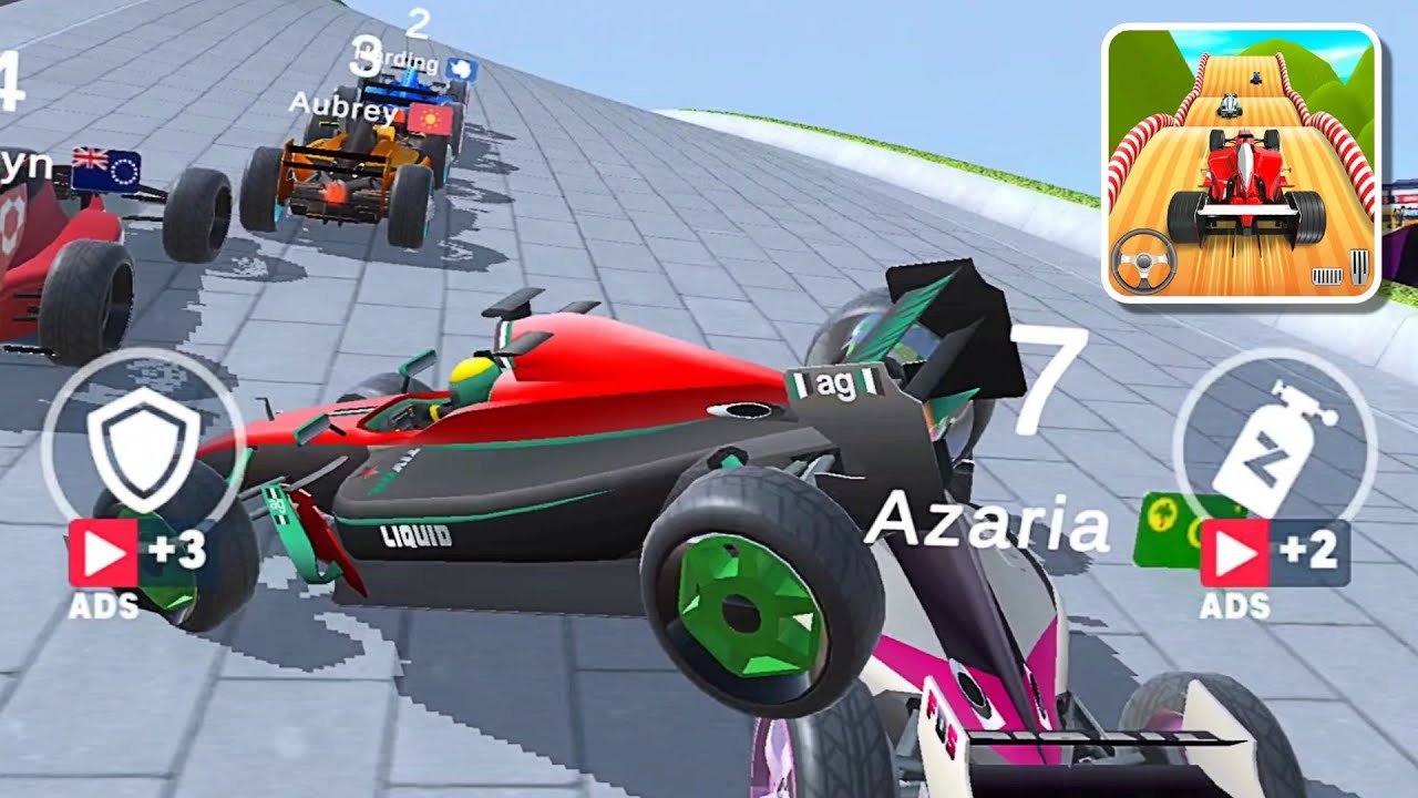 Formula Racing Car Games Levels 96 to 100 - YouTube