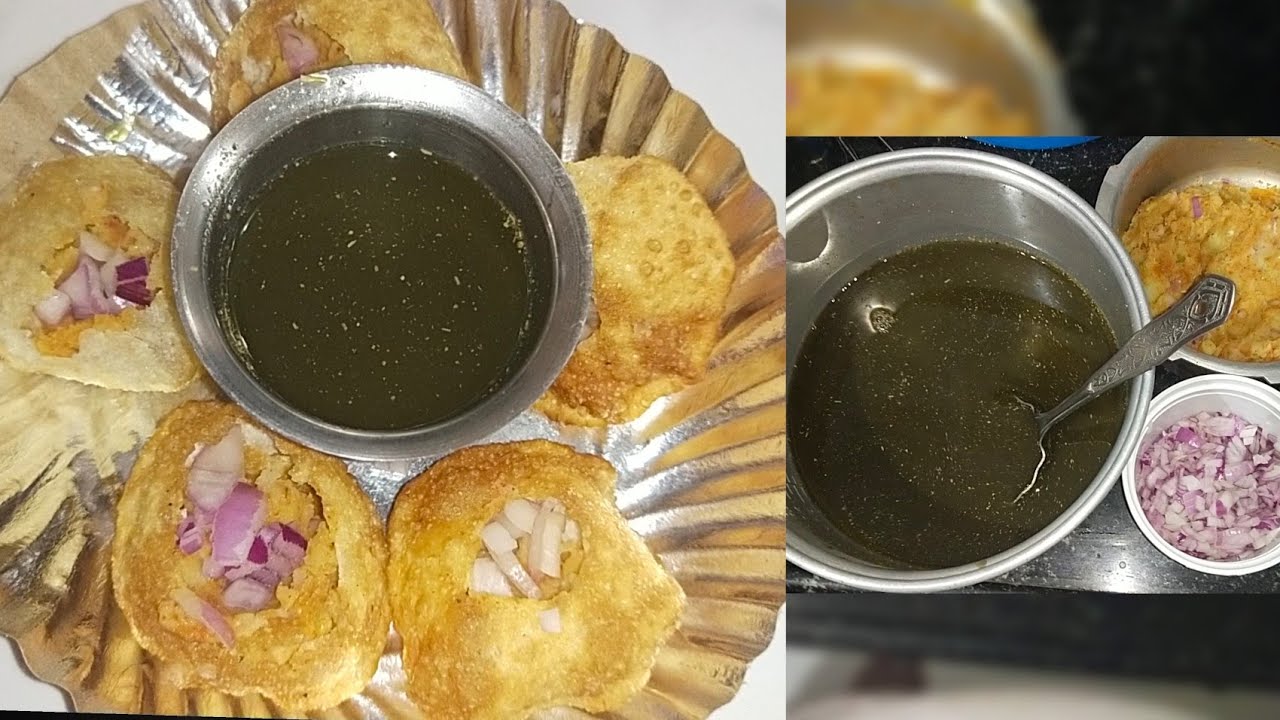 Pani poori recipe | street style pani poori| spicy pani poori | how to ...