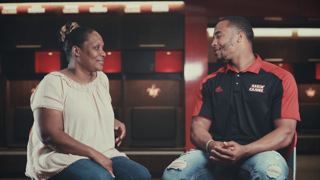 Happy Mother's Day from Louisiana Football: Elijah Mitchell - YouTube