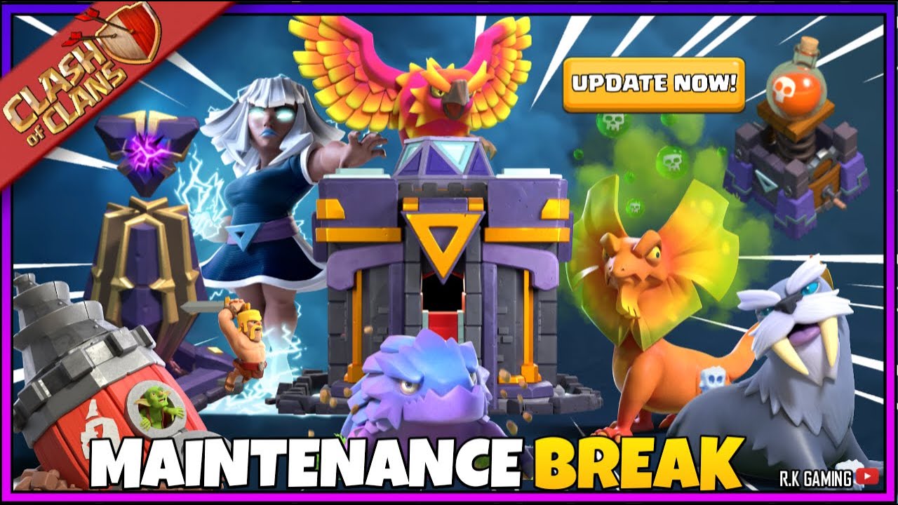 Clash Of Clans Live Town Hall 15 Coming Today maintenance|🔴coc Live ...