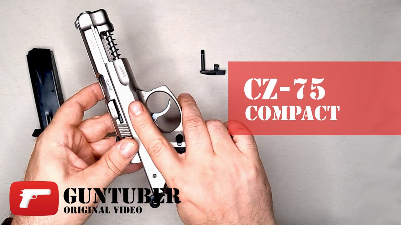 CZ-USA CZ-75 Compact 9mm - How to Disassembly and Reassembly (Field ...