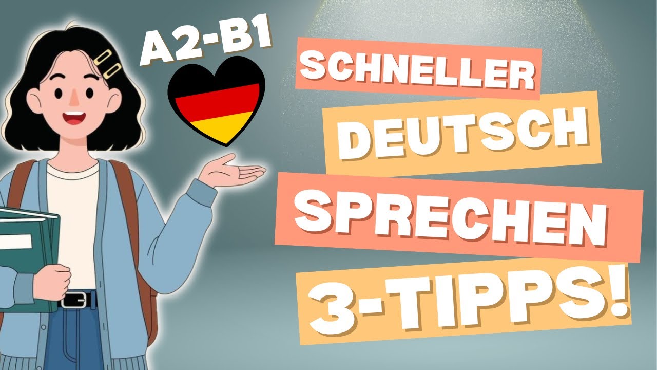 3-Tipps Schneller Deutsch Sprechen - YouTube