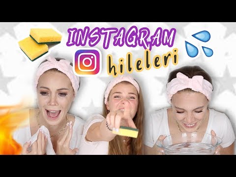 😣  REZALET ! ✖ Instagram MAKYAJ HİLELERİNİ DENEDİK ! 💄 ft. GuzellikvebirEce