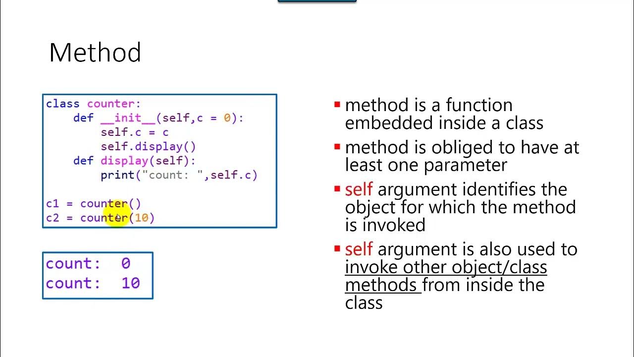 More on Methods | Learning OOP using Python 🐍 - YouTube