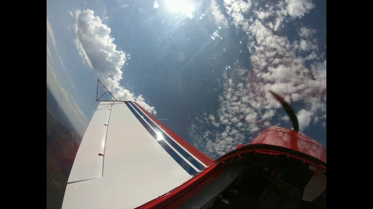 Plane flies mind blowing rolling loop - YouTube