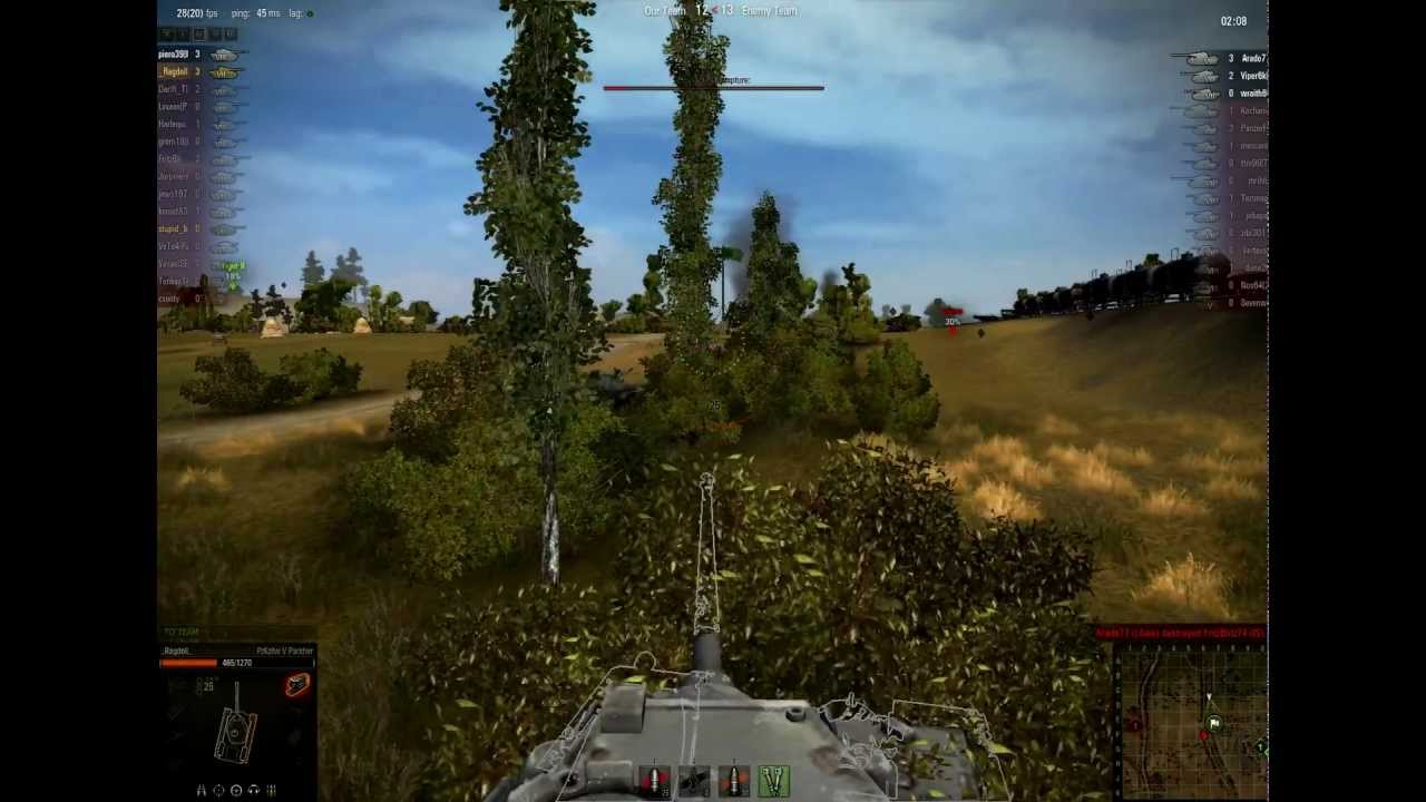 World of Tanks - PzV Panther Gameplay Prokhorovka (0.7.5) - YouTube