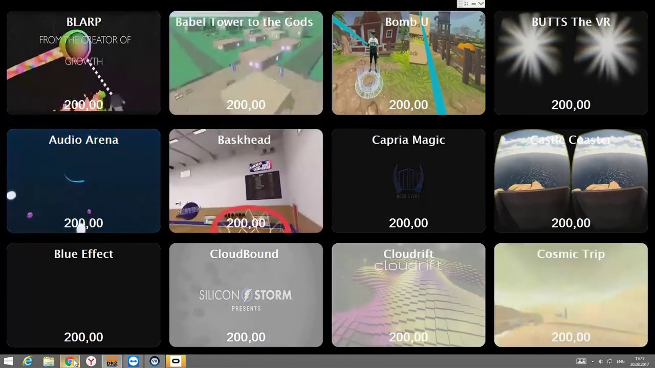 VR Manager функции PREMIUM версии - YouTube
