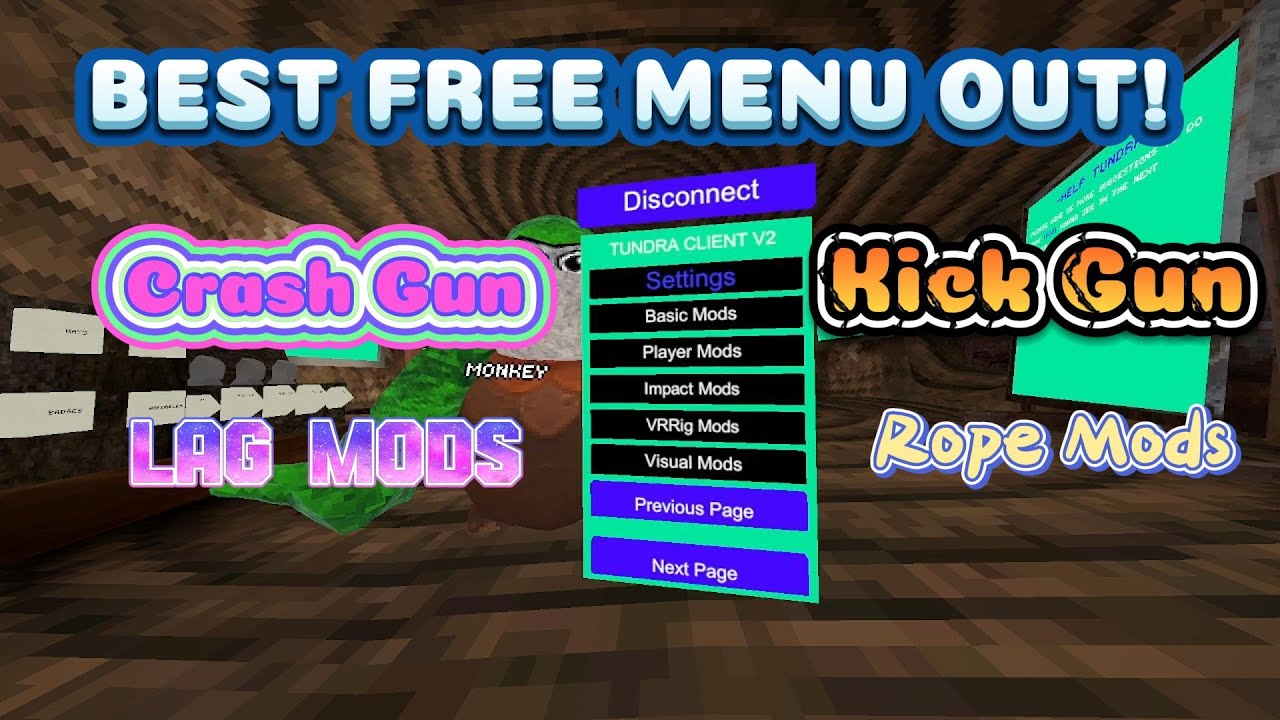 This menu has a working KICK GUN | Tundra Client V2 - YouTube