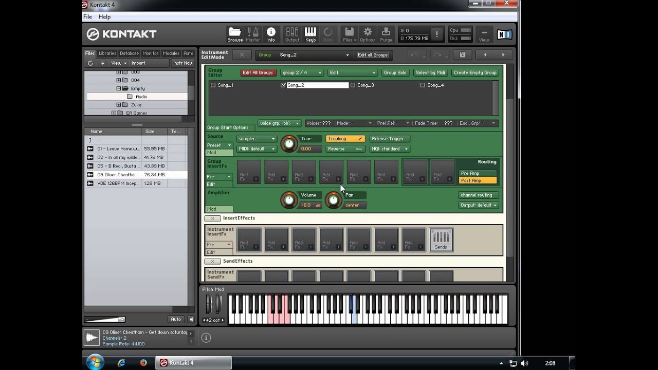 Kontakt 4 - Sample Layering, Adding Keyswitches - YouTube