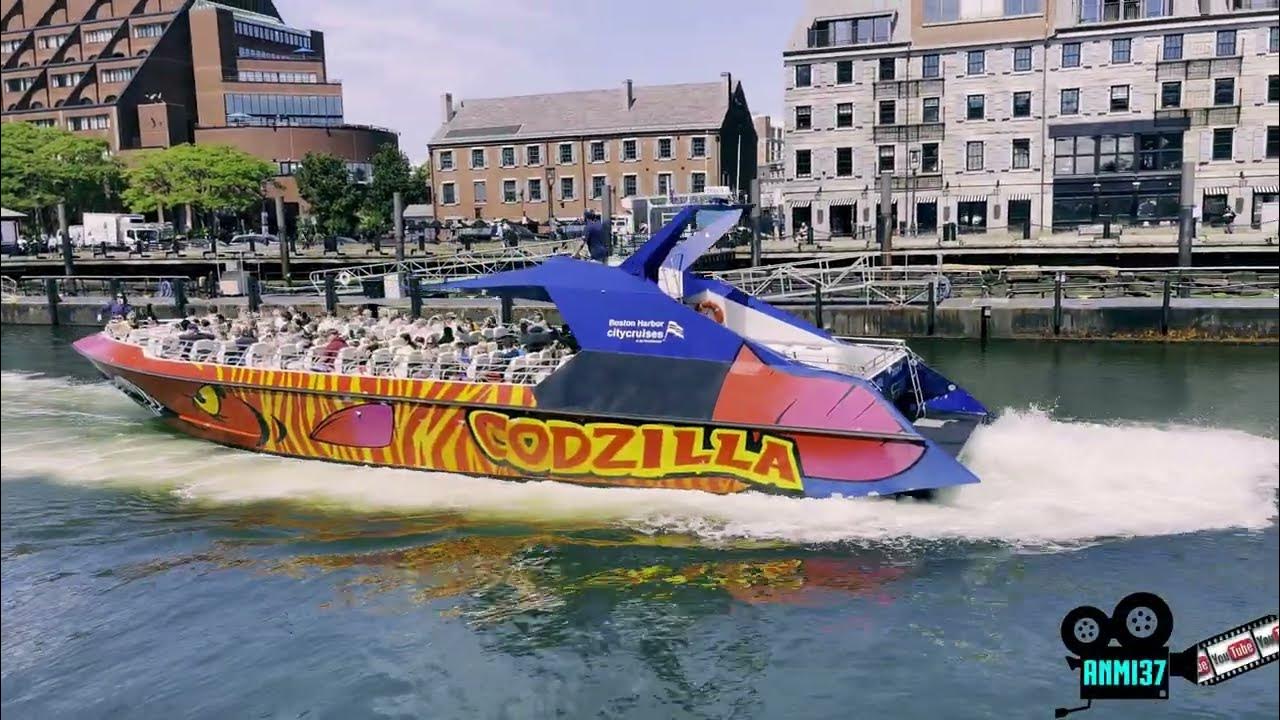 Codzilla Speed Boat Ride - Boston - YouTube