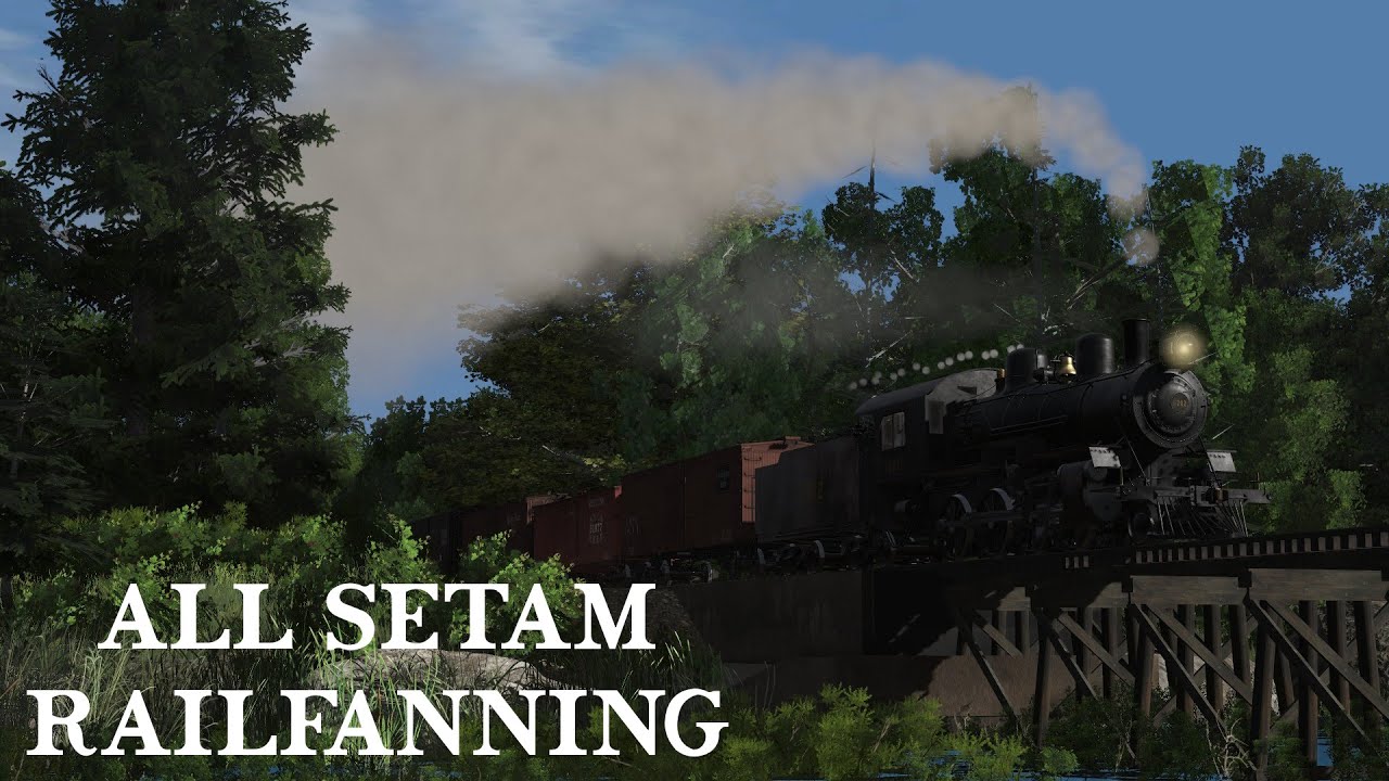 Trainz l All Steam Railfanning - YouTube