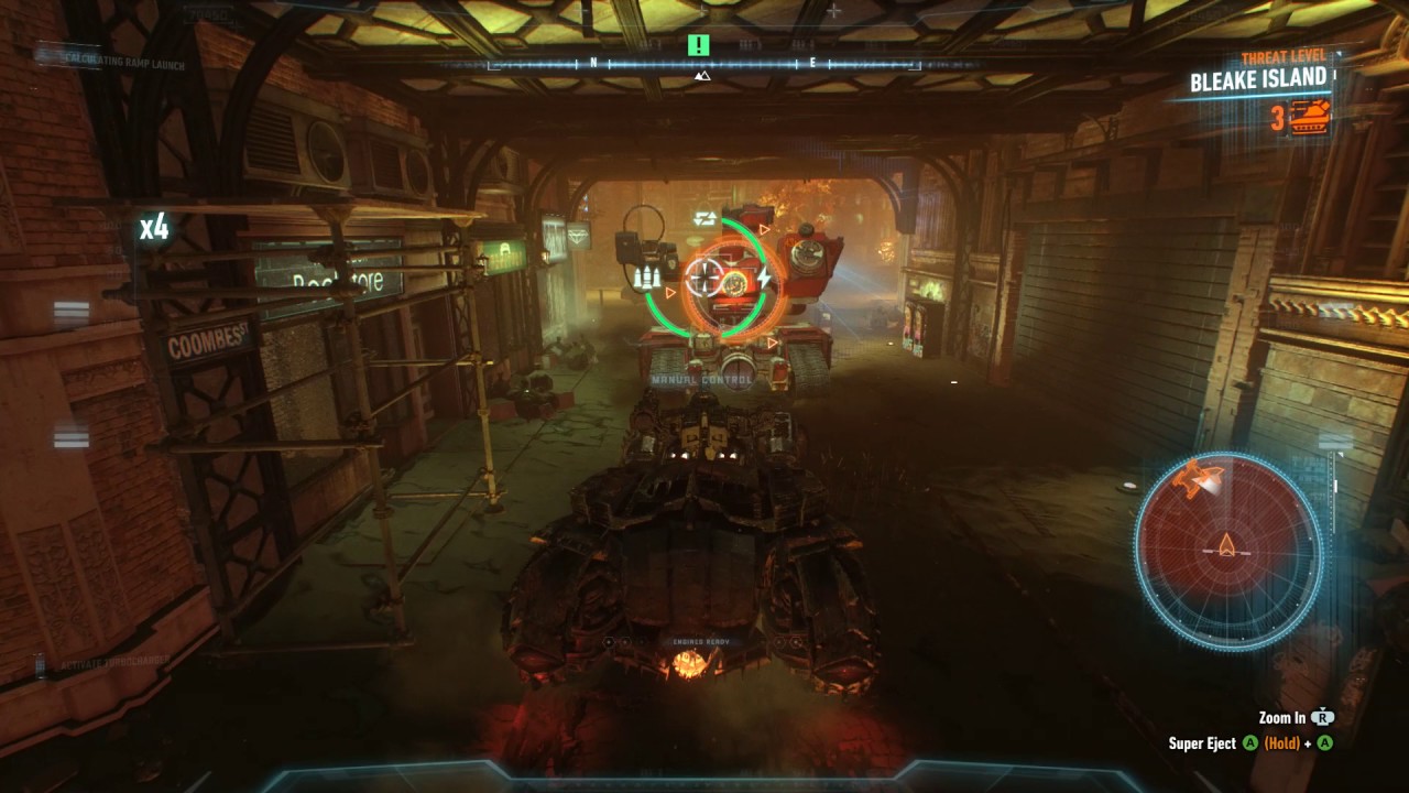 Batman: Arkham Knight Gameplay - Arkham Knight Tank Boss Fight - YouTube