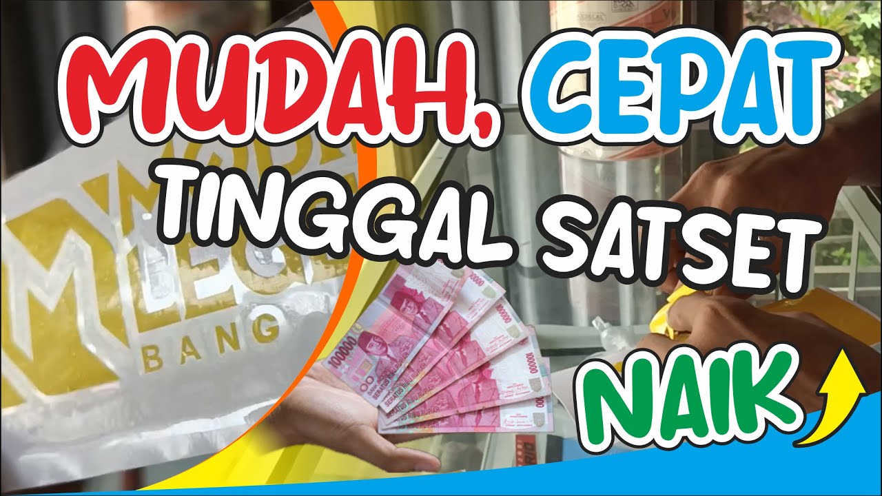 Cara CUTTING STICKER dan MASKING - YouTube