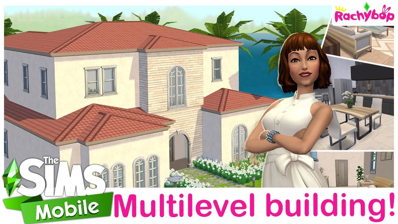 The Sims Mobile MULTILEVEL BUILDS info!! New multi-storey feature ...