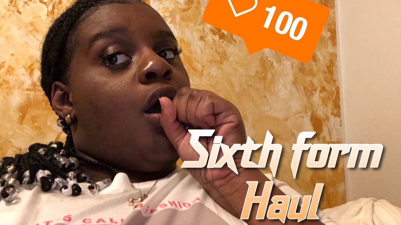 Sixth form haul 💕 - YouTube