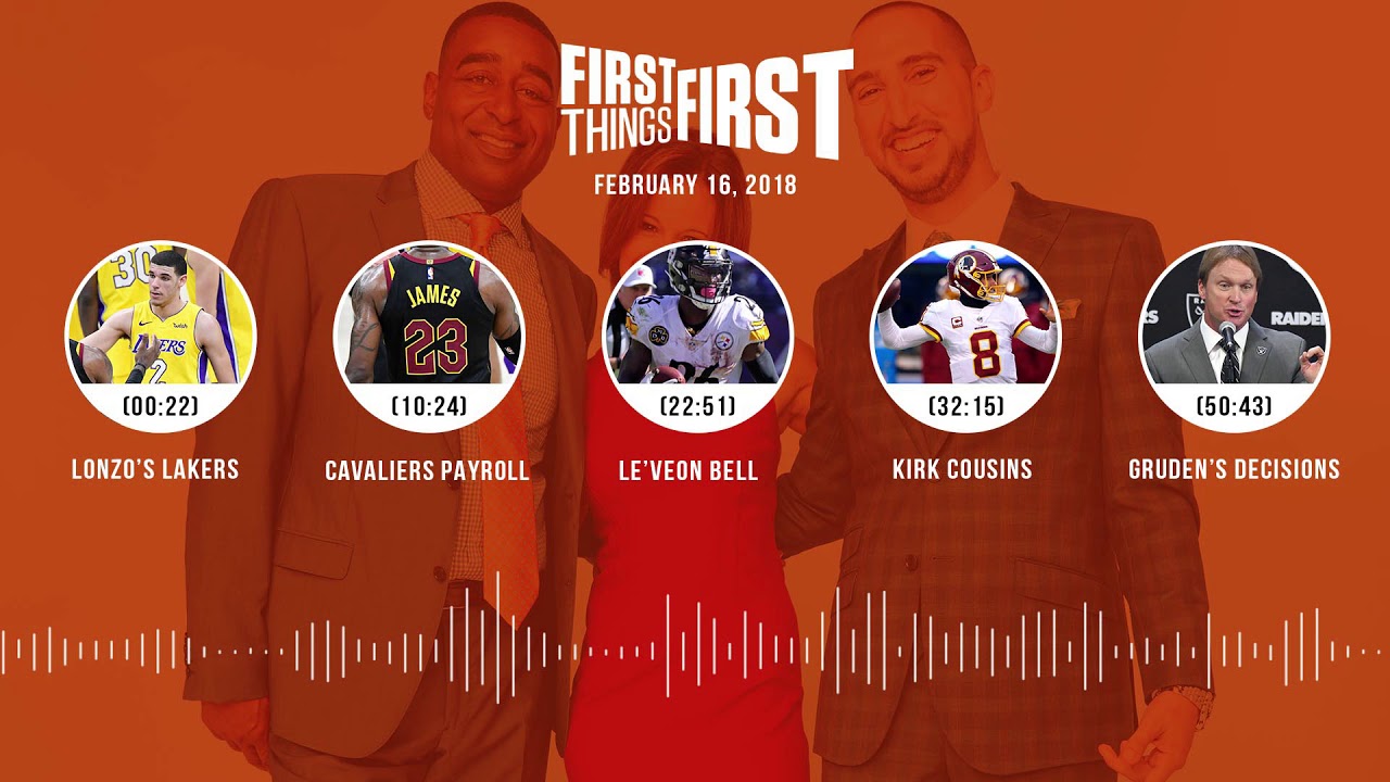 First Things First audio podcast(2.16.18) Cris Carter, Nick Wright ...