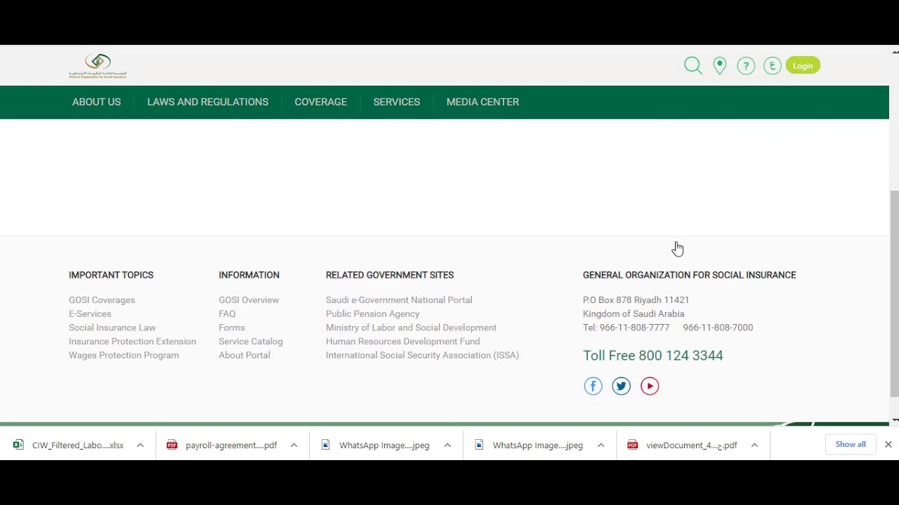 How to Acceptation Contract from GOSI - YouTube