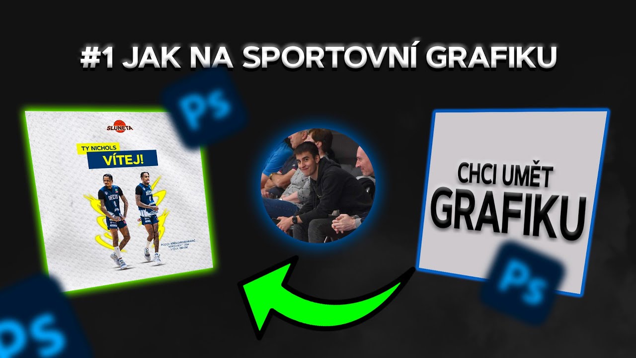 Jak na sportovní grafiku? | SPORTOVNÍ GRAFIKA #photoshop #design - YouTube