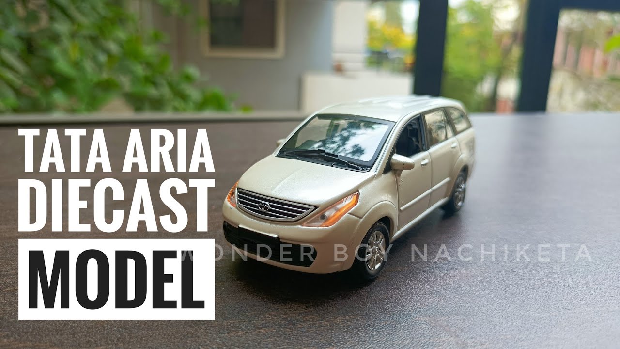 Unboxing Of Mini Tata Aria 1/43 Scale Diecast Model - YouTube