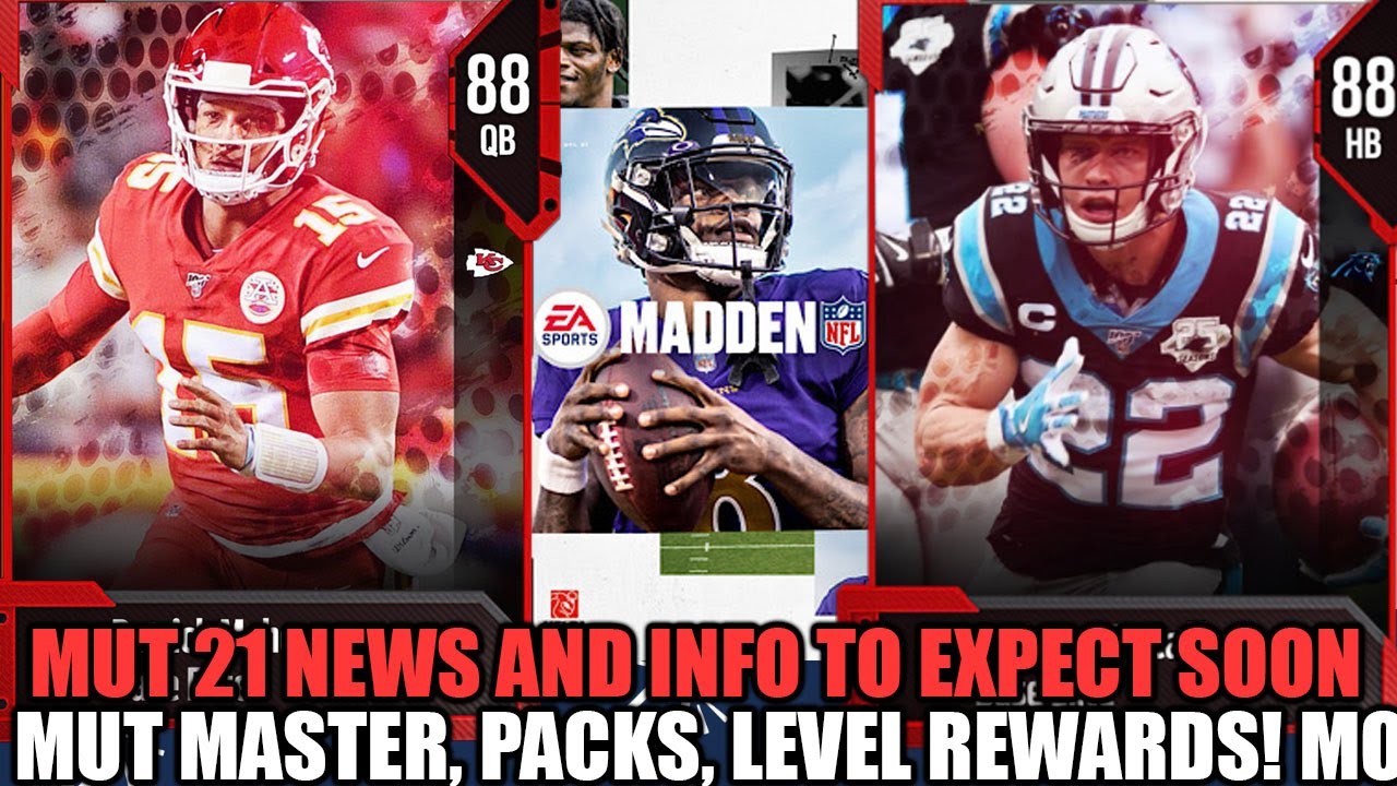 THE MADDEN 21 NEWS, AND INFO TO EXPECT SOON! MUT/LEVEL MASTER LEAKS ...