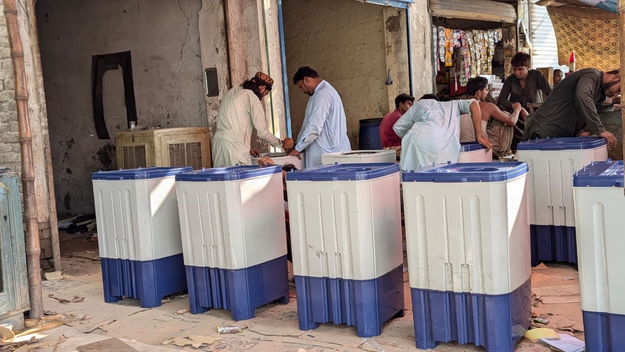 Washing Machine Manufacturing Workshop Visit ( All Process) - YouTube