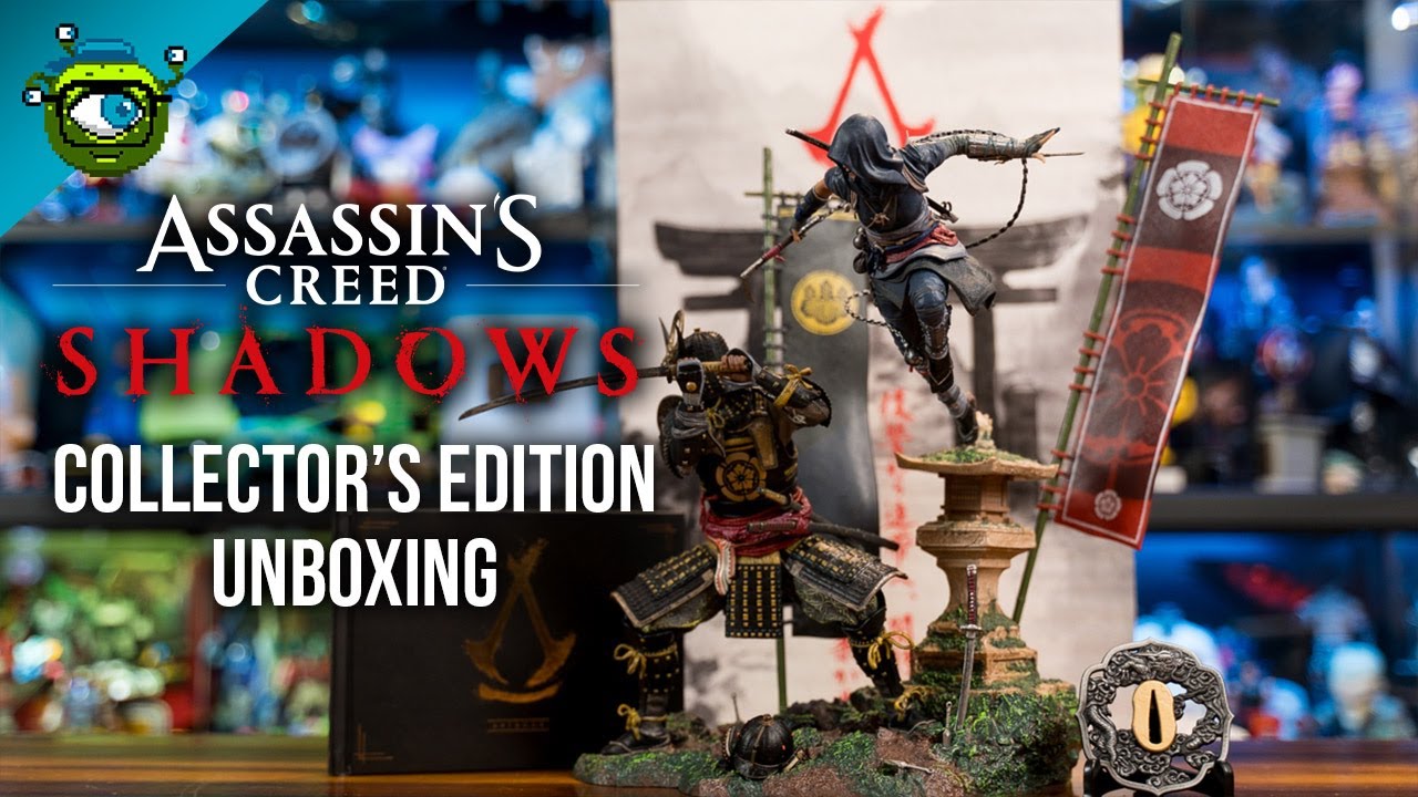 Assassin's Creed Shadows Collector's Edition Unboxing (Asia) - YouTube