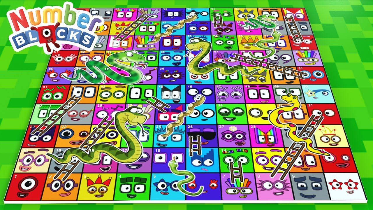 Counting Numberblocks on Box Level 4 | Learning Numbers 1 to 100 for ...