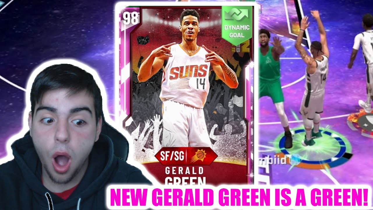 INSANE NEW GERALD GREEN GAMEPLAY! HES LITERALLY A GREEN MACHINE! | NBA ...