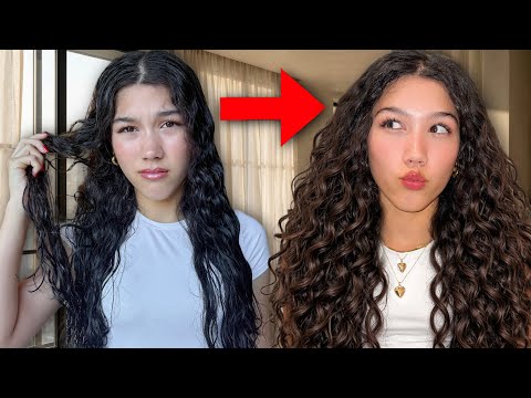 How I Style My Curls (Simple Routine for Teens)