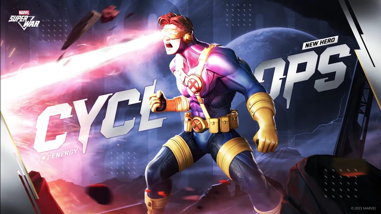 MARVEL Super War - New Hero Cyclop Gameplay Apa Komentar Kalian Sama ...