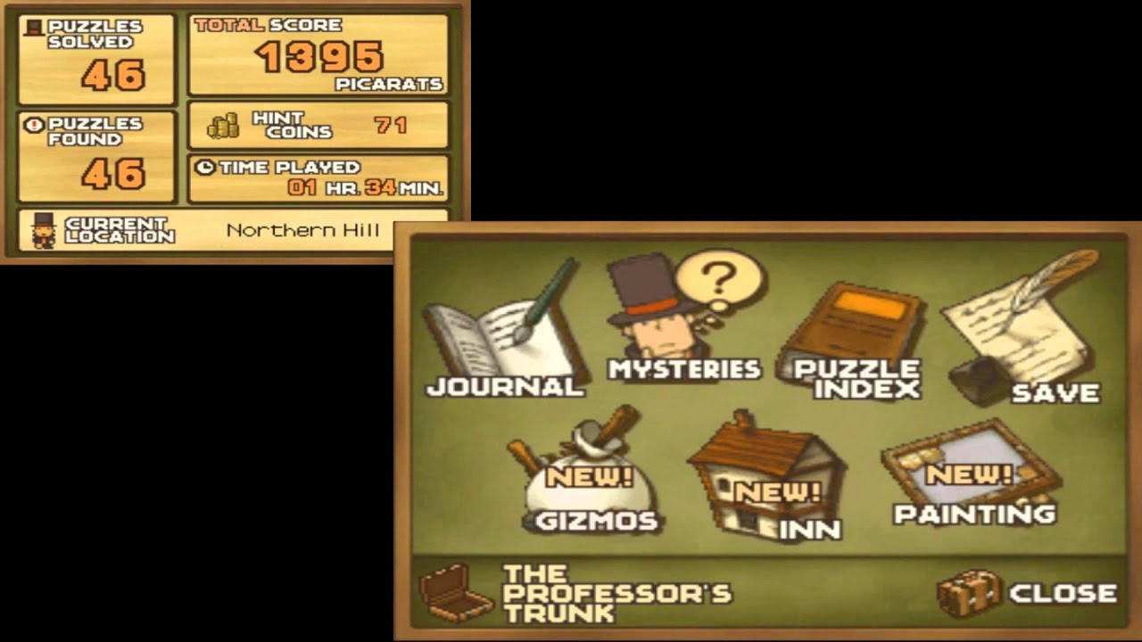 Professor Layton & the Curious Village Walkthrough [Part 7] - YouTube