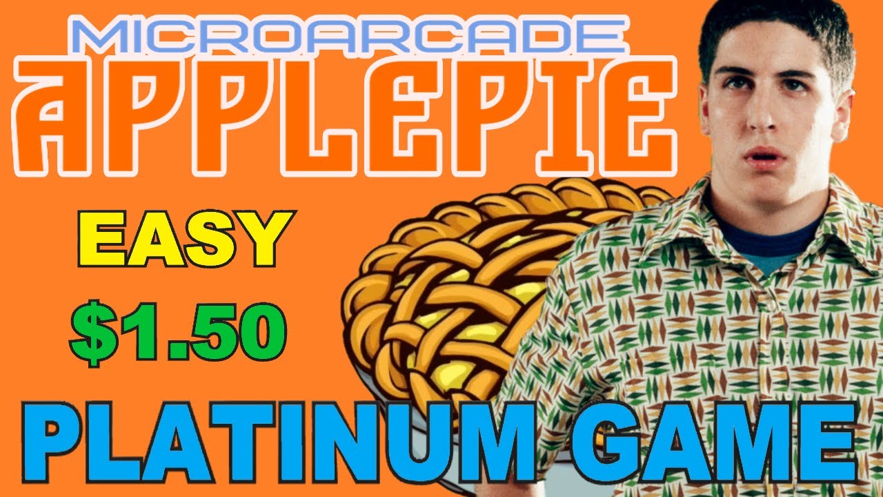 Microarcade Applepie Platinum Walkthrough - Easy Quick & Cheap Platinum Game - YouTube