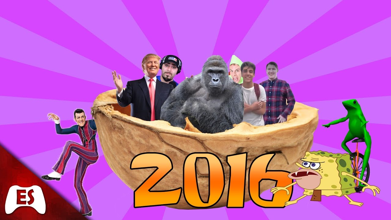 2016 in a Nutshell (Every Meme/Trend of 2016) - YouTube