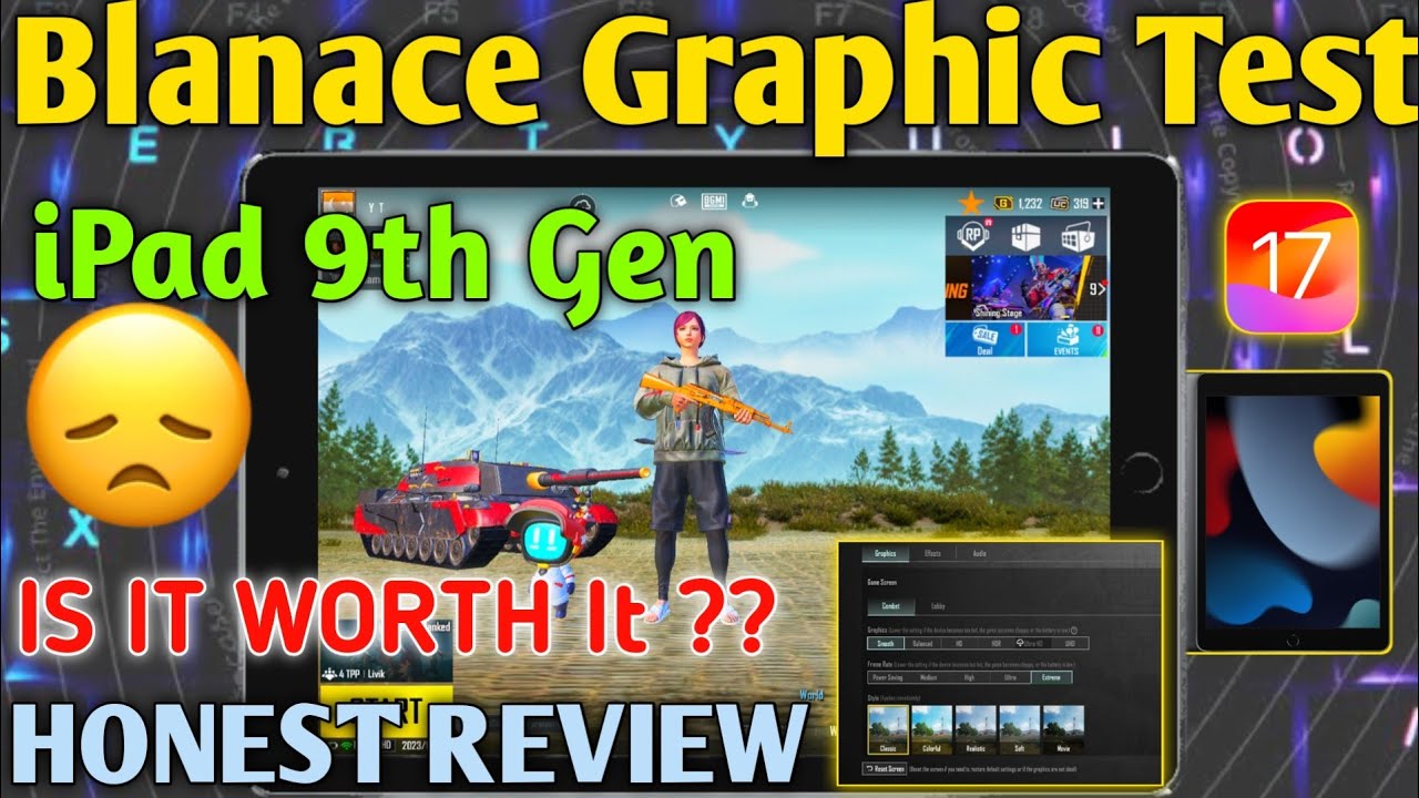 😞Balance Graphic Test in iPad 9th Gen | iPad 9 Gen Lag Problem| iPad ...
