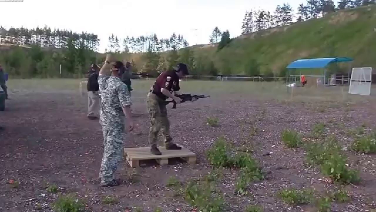AК-107 with Balanced Recoil at Shooting Range - YouTube