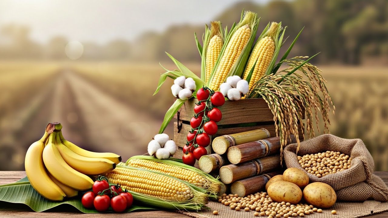The Most GROWN Crops in the World (and HOW they're GROWN) - YouTube