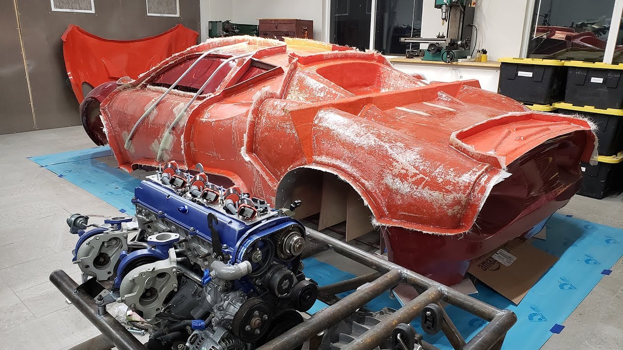 Arete Supercar- November 2019 progress tour - YouTube
