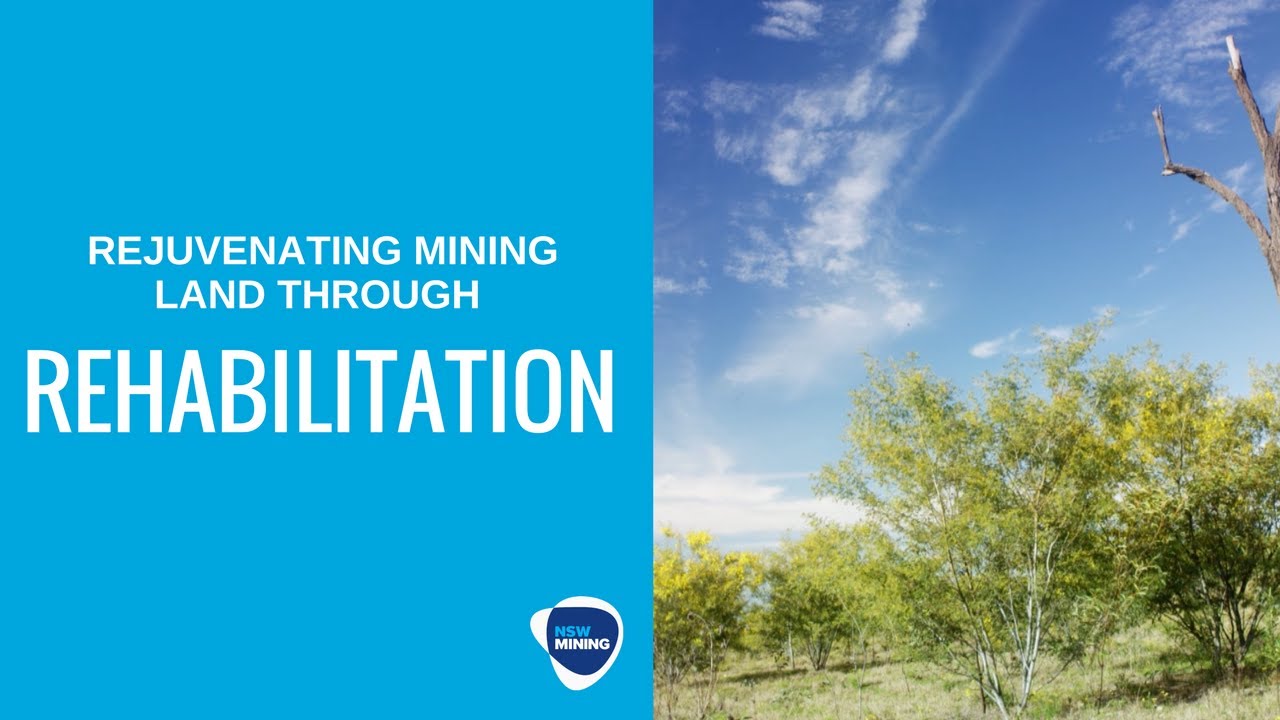 Mining rehabilitation - Mangoola coal mine, NSW Hunter Valley - YouTube