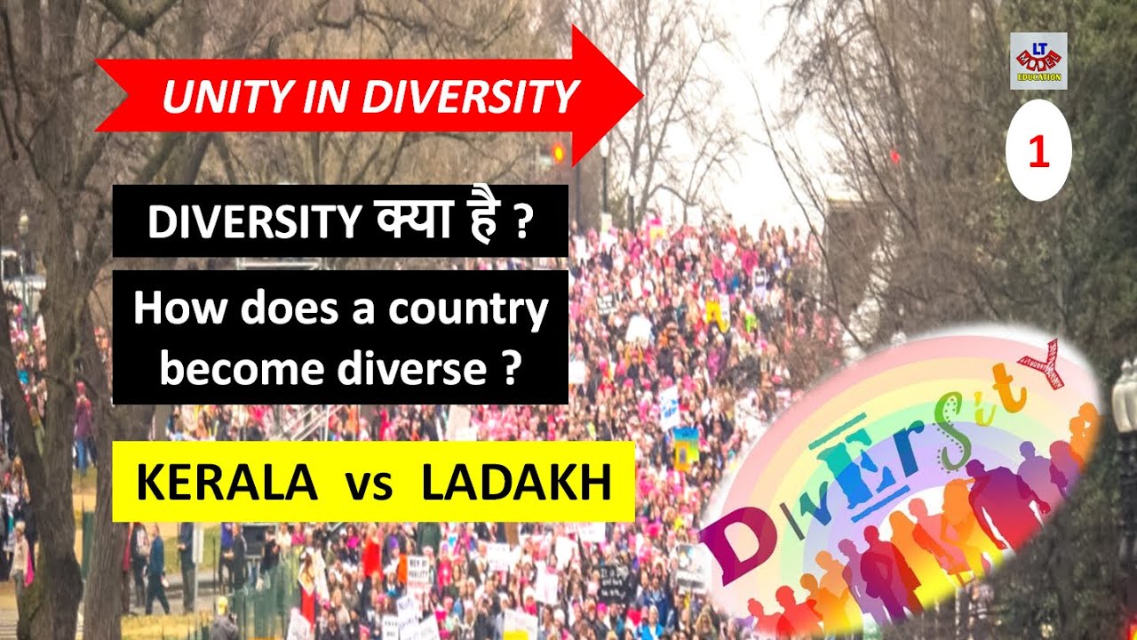 What is Diversity in hindi | Unity in Diversity | Civics - YouTube