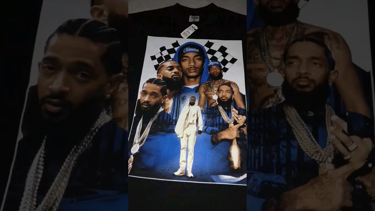 Nipsey Hussle slauson boy t-shirt - YouTube