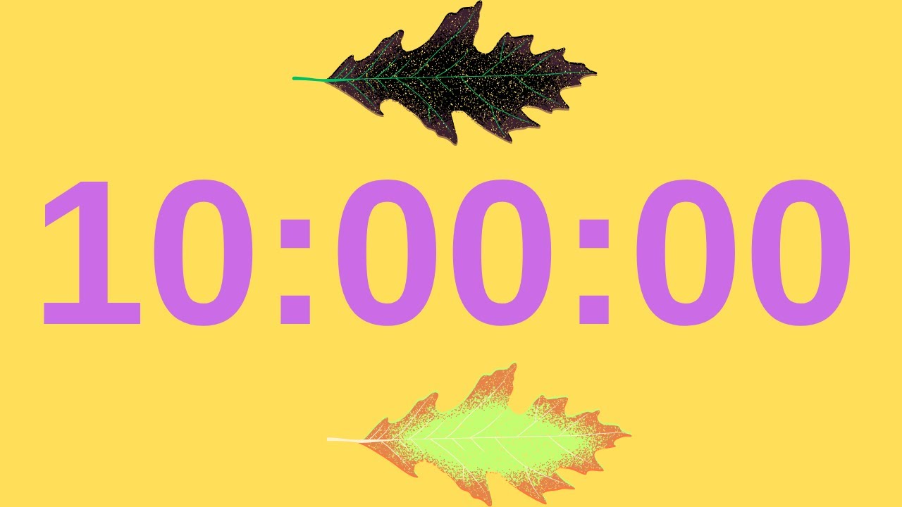 600 Minutes Timer | 10 Hours Timer | 10 Hours And 600 Minutes Countdown ...