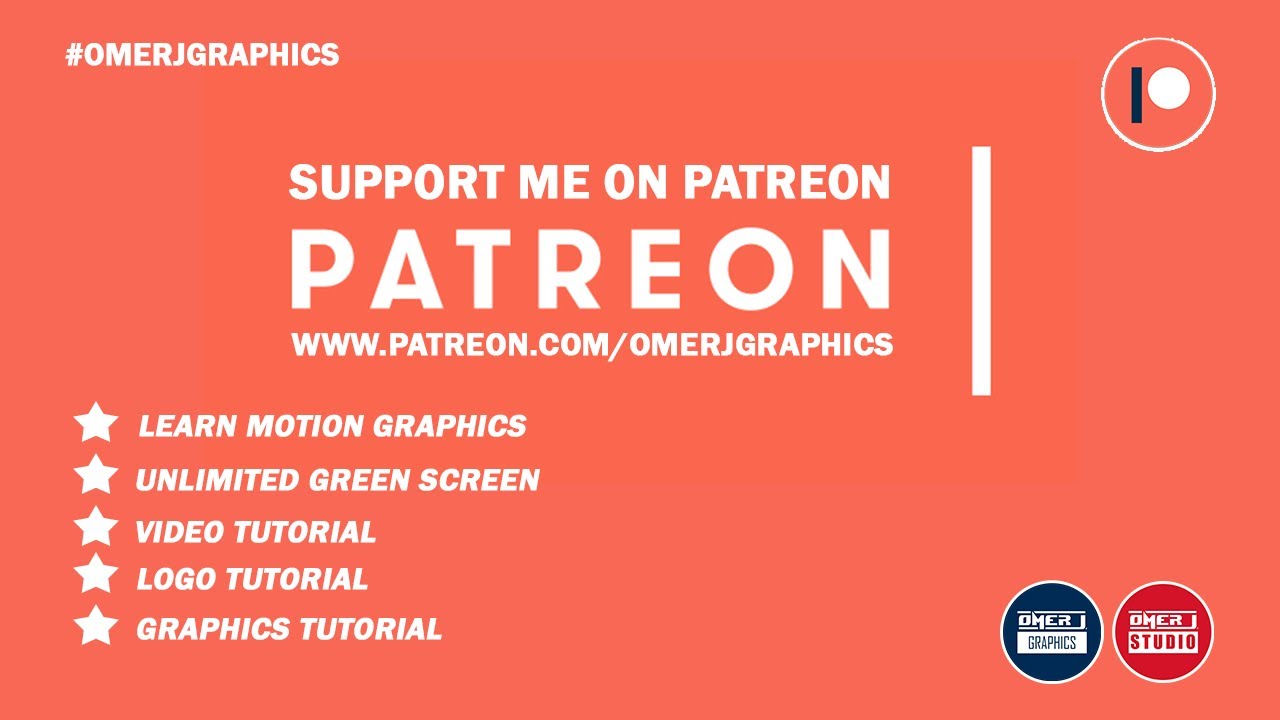 Support Me on Patreon | Patreon After Effects Promo | How To Work ...