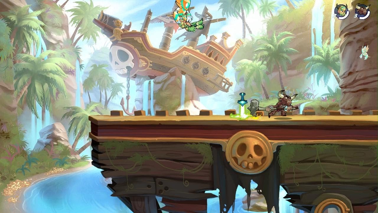 Brawlhalla Winning on Every Difficulty Part 2, on Easy Mode again but ...