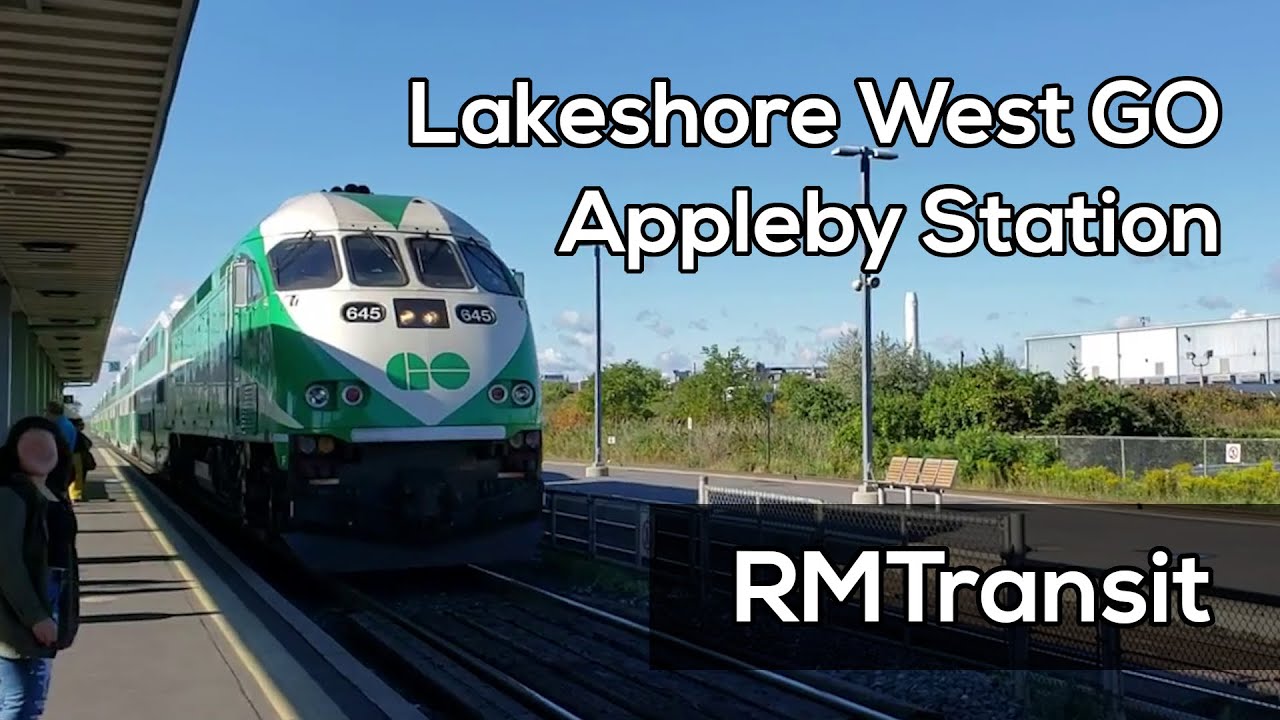 Lakeshore West GO - Appleby Station - YouTube