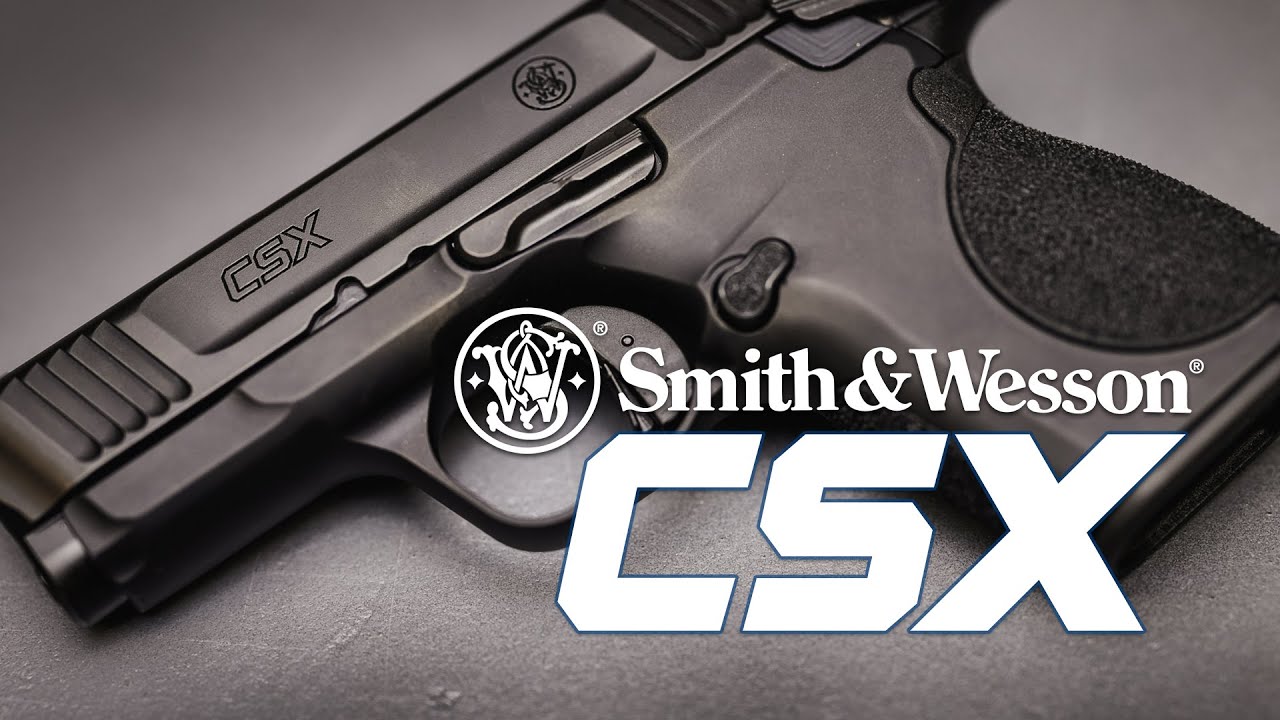 Smith & Wesson CSX 9mm - Single Action, Micro Compact Review + Range ...