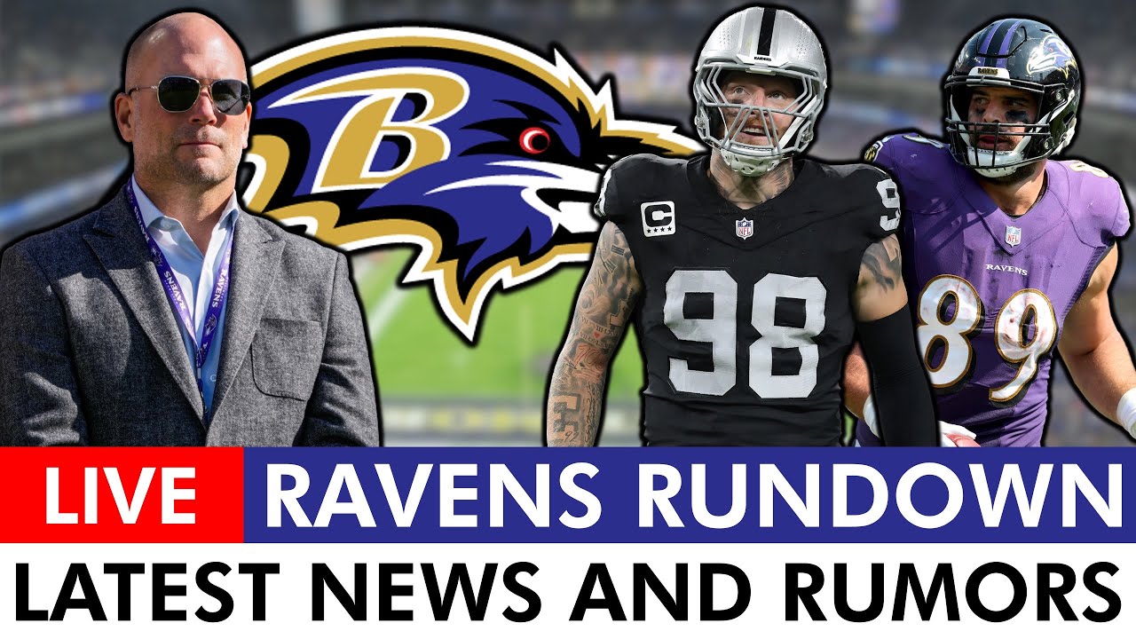 Ravens Rumors LIVE: Baltimore Ravens Trade Rumors & Ravens Free Agency ...