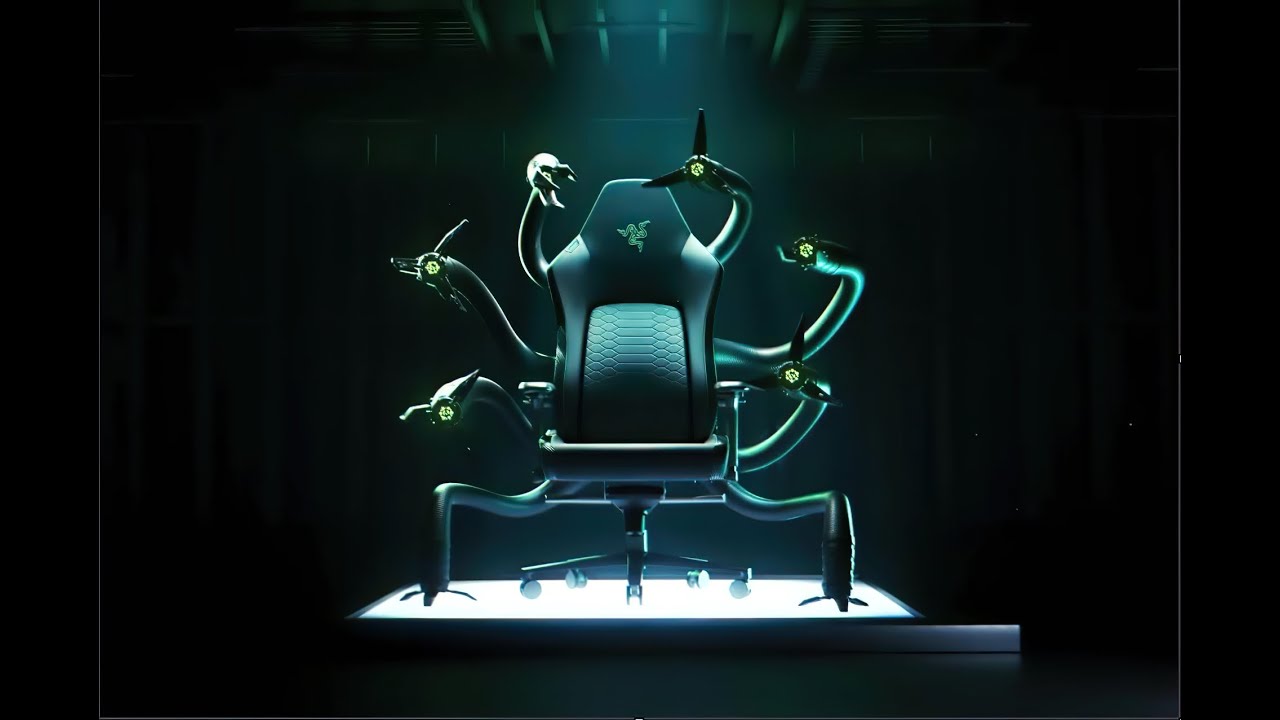 超越想象的舒适：雷蛇打造王者电竞椅RAZER CTHULHU！ - YouTube