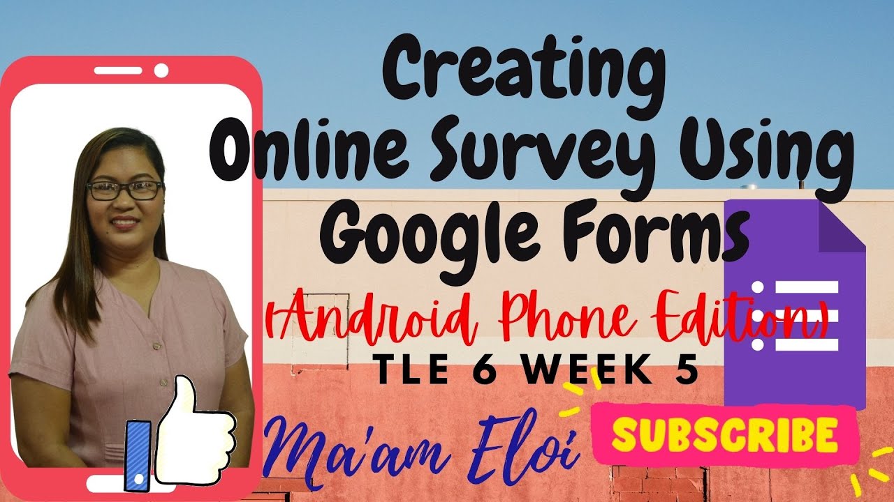 Create Survey Using Google Forms/TLE 6 ICT/Week 5 - YouTube