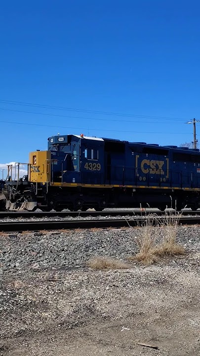 CSX 8461, 4329, 3111, 7236 Walbridge, OH 4/12/25 - YouTube