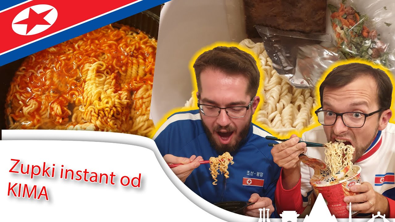 ZUPKI INSTANT z KOREI PÓŁNOCNEJ - YouTube